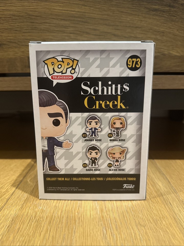 Funko Pop! Schitts Creek Johnny Rose #973 Figure | eBay UK