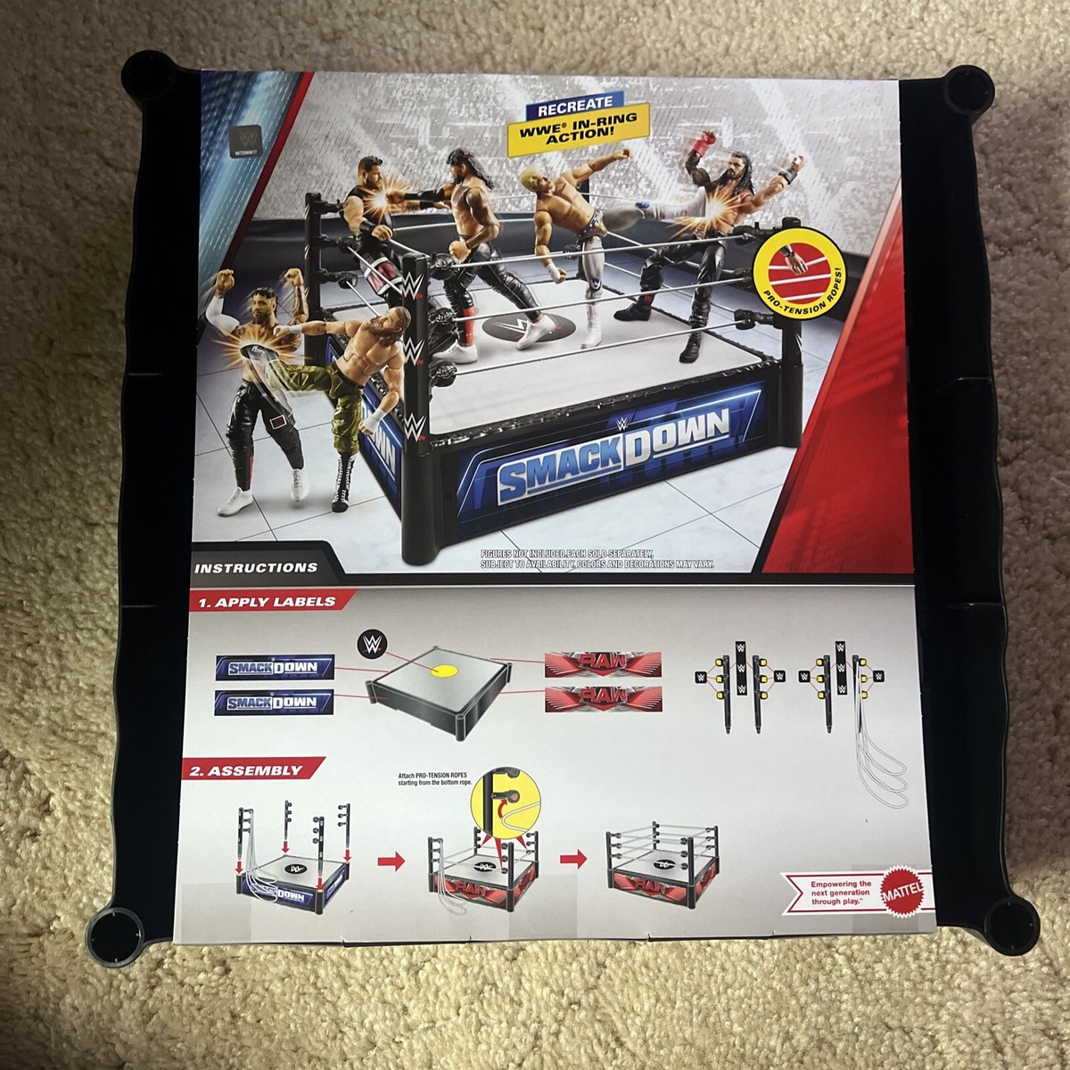 Wwe Ring Spretthus Kina Voksen Oppblåsbar Bryting Ring Produsenter,