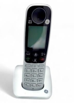 Expansion Handset and Cradle For GE 30520 Cordless Telephone Answering ...