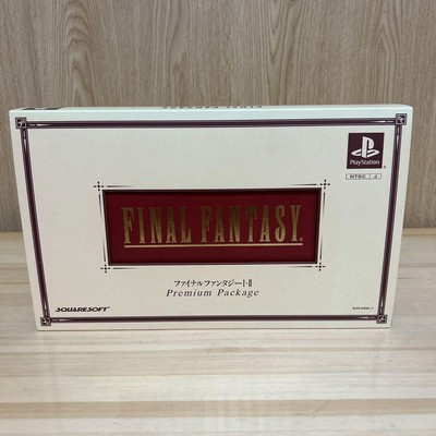 Final Fantasy 1 & 2 I II Premium Package PS1 SQUARE Playstation Box ...