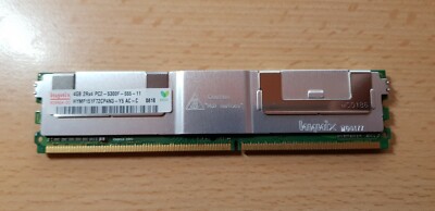 8GB Kit 2x 4GB Hynix HYMP151F72CP4N3-Y5 Server-RAM ECC PC2-5300F ...