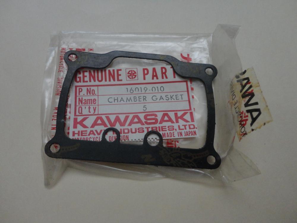 NOS OEM FACTORY KAWASAKI A1 F3 F21M FLOAT CHAMBER GASKET 16019-010 | eBay