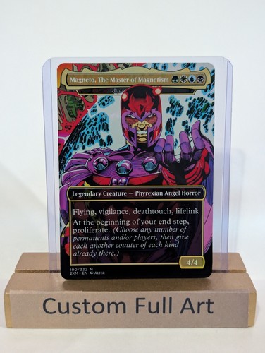 Atraxa, Praetors' Voice (Magneto Xmen) Foil Custom sticker on bulk MTG ...