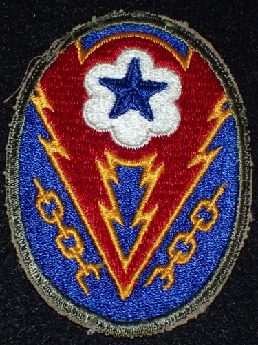WWII US Army ADSEC Advanced Sector Base HQ Europe SSI Shoulder Patch ...