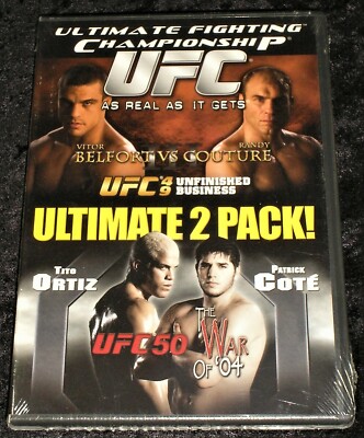 2005 UFC Ultimate Fighting Championship Belfort Couture Ortiz Cote DVD ...