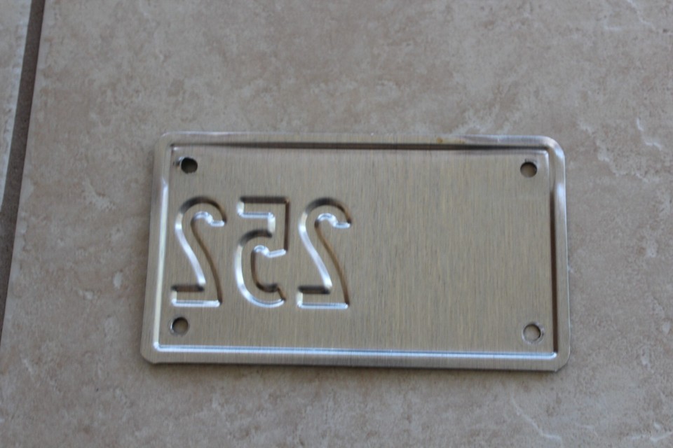 Nevada GOLDEN KNIGHTS Motorcycle License Plate GK 252 2004 STICKER ...