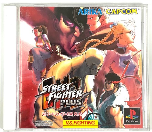 Street Fighter EX 2 Plus Capcom PS1 Game Japanese NTSC-J 13388210602 | eBay