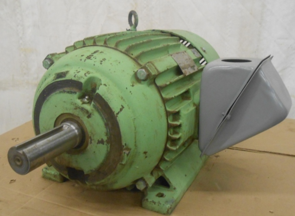 US ELECTRICAL MOTOR, 20 HP, C507-50-V08V168R115M, HOSTILE DUTY, 3 PHASE ...