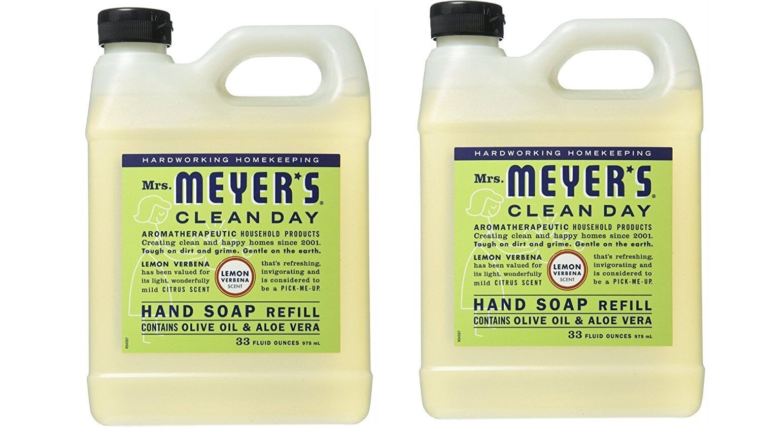 Mrs Meyers Liquid Hand Soap Refill Lemon Verbena 33 Ounces Pack Of 2