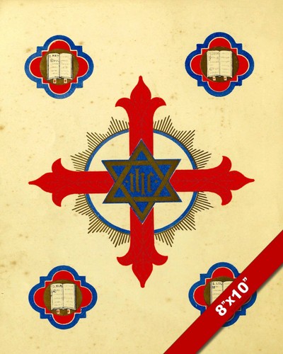 CATHOLIC & CHRISTIAN CHRISTOGRAMS & SYMBOLS OF CHRIST ART REAL CANVAS ...