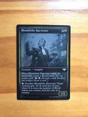 Mtg Innistrad Crimson Vow Bloodtithe Harvester Double Feature DBL FOIL NM/LP | eBay