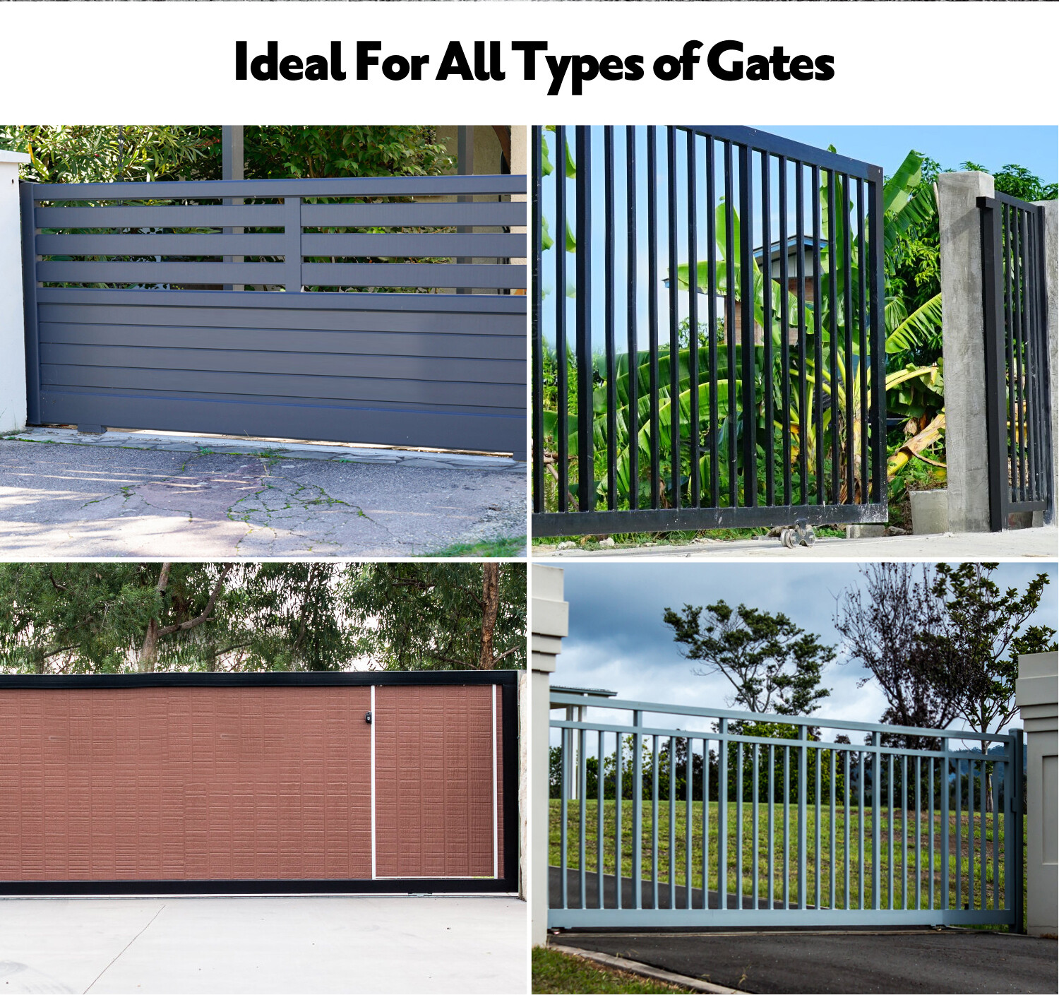 KENNER AC AUTOMATIC SLIDING GATE OPENER 4M 5M 6M 7M 1200KG KA8B | eBay ...
