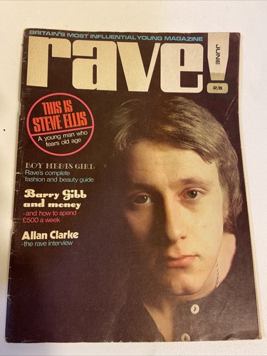 STEVE ELLIS , The Love Affair Cover. RAVE Magazine 1969 | eBay