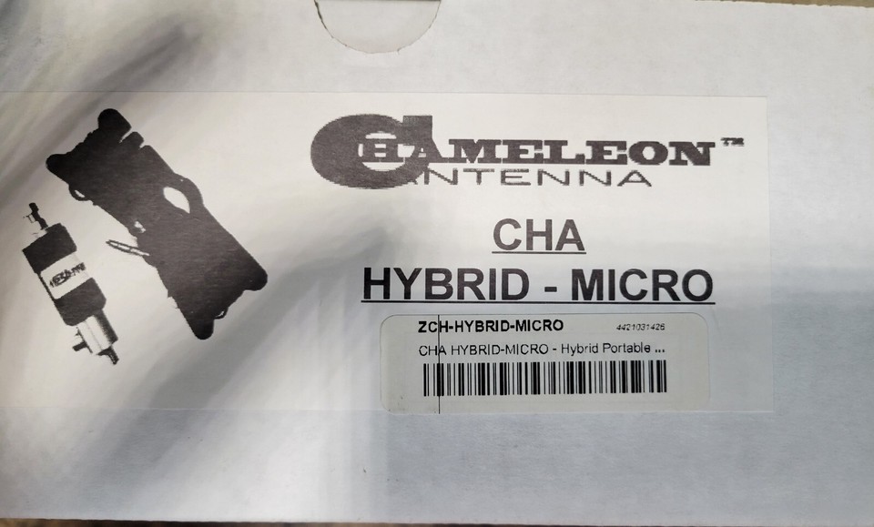 Chameleon Antenna CHA HYBRID-MICRO Portable HF (6 - 160M) Antenna ...