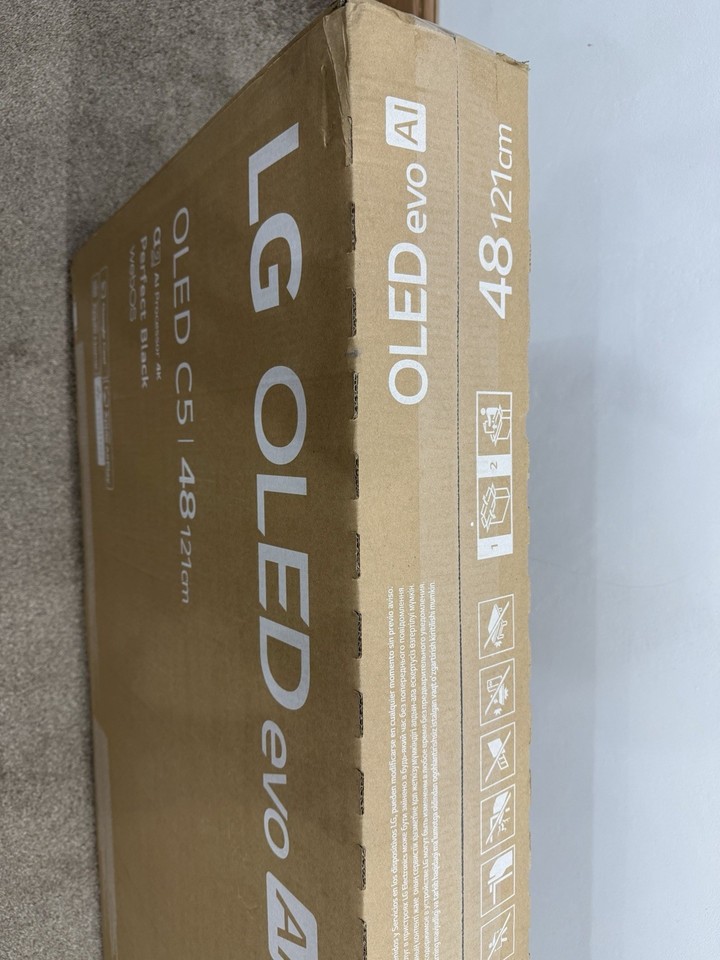 2025 LG C5 48 inch OLED evo AI 4K HDR Smart TV OLED48C55LA | eBay UK