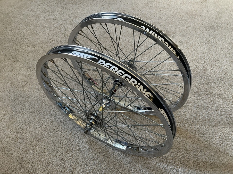 Peregrine Super Pro Araya 48h Freestyle Flatland BMX Chrome Sealed ...