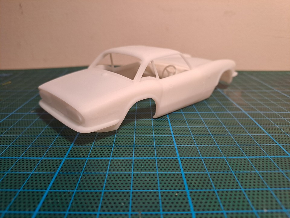 Triumph Spitfire Mk4 Bodyshell - Slot Car/Airfix Conversion Kit 1/24 ...
