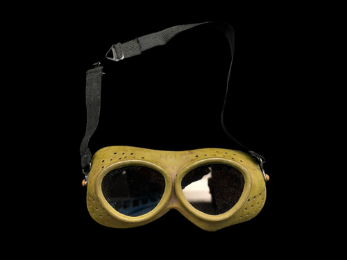 WW2 M-172 Paratrooper Signal Goggles Red Lenses Airborne US WWI ...