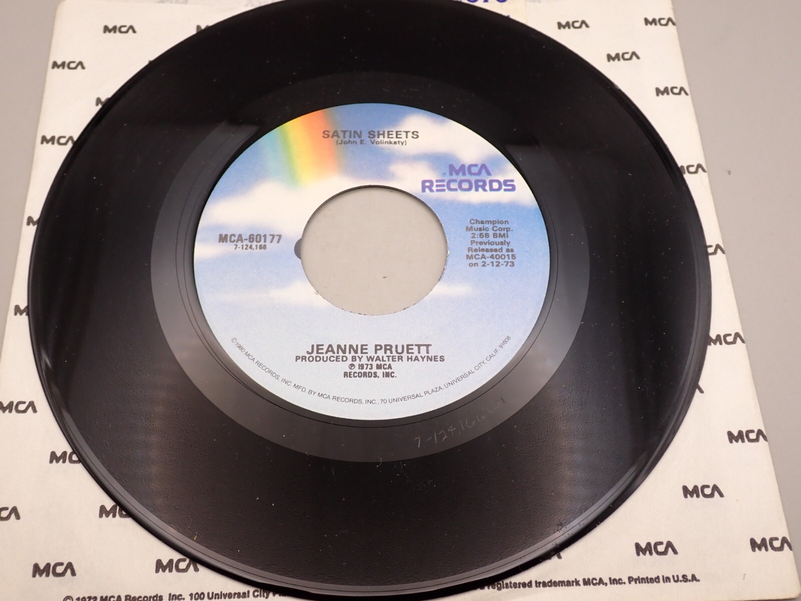 Jeanne Pruett 45 RPM Record - Satin Sheets / I'm Your Woman F5C | eBay