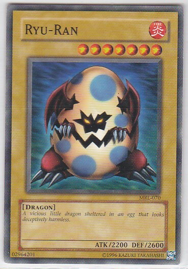 GS) Yugioh - Konami - Yu-Gi-Uh! - Ryu-Ran - MRL-070 - Trading Card | eBay