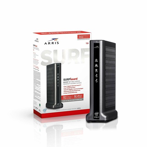 ARRIS Surfboard T25 Docsis 3.1 Gigabit Cable Modem for Xfinity Internet ...