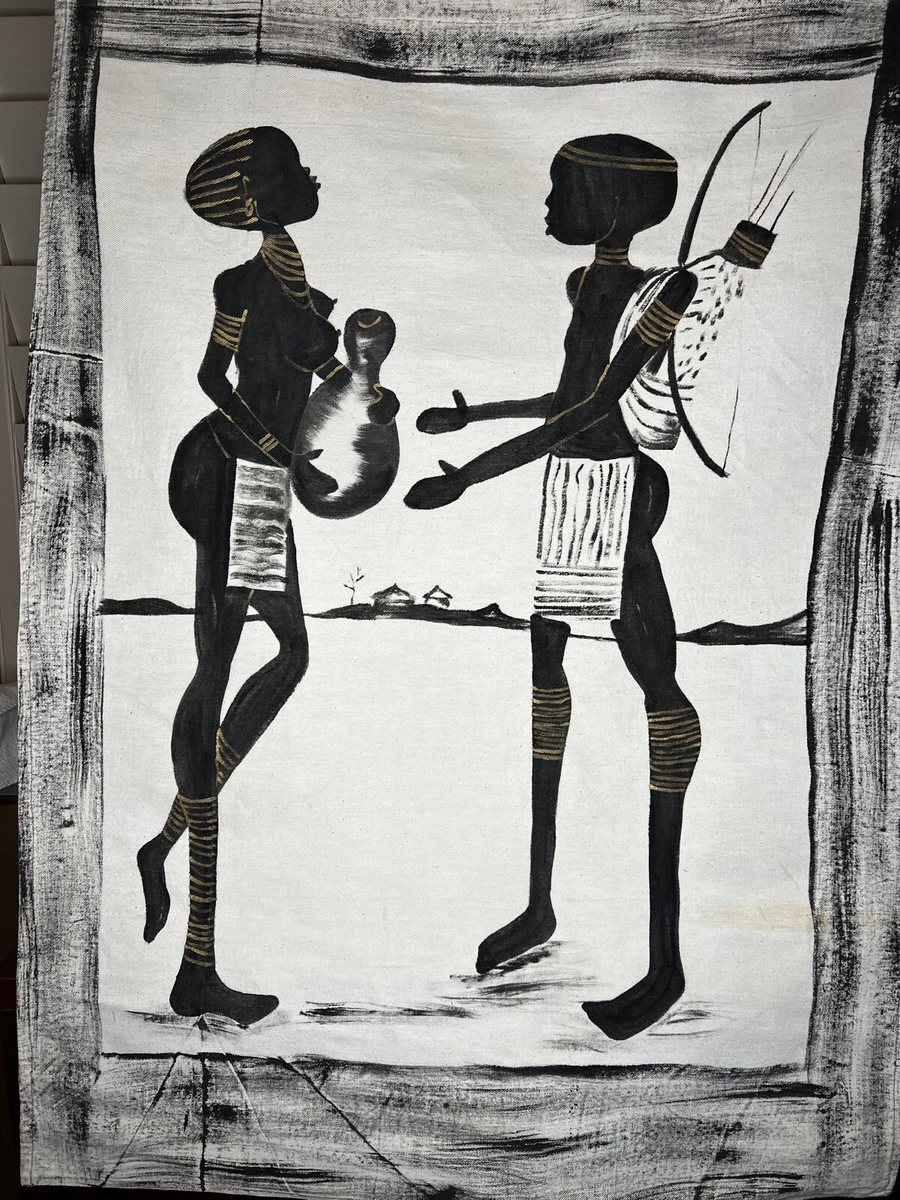 African Hunter Drawing