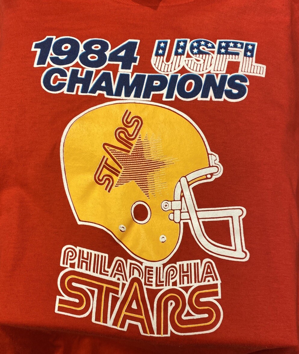 RARE VTG Vintage PHILADELPHIA STARS 1980’s USFL Singl… - Gem