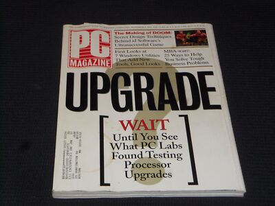 1994 NOVEMBER 8 PC MAGAZINE MAGAZINE - CPU UPGRADES COVER - O 15405 | eBay