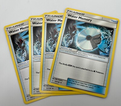 Water Memory 157/181 x4 4x Pokémon Cards 2019 Team Up Playset LP | eBay