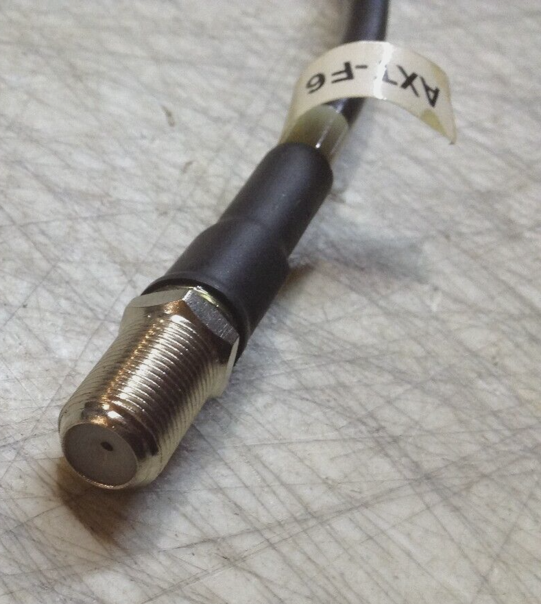 DTI AXT-F6 ANTENNA ADAPTER 6" FEMALE COAX TO MALE MOTOROLA CAR RADIO ...