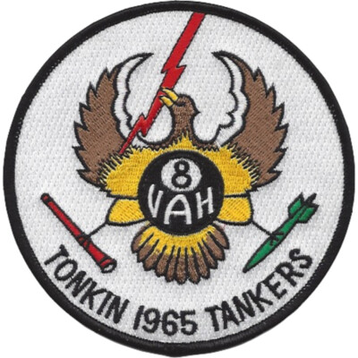 VAH-8 Heavy Attack Squadron Eight Patch Tonkin 1965 Tankers | eBay