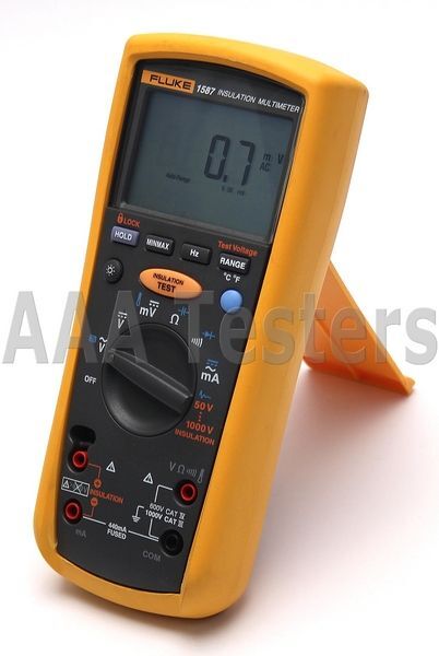 Fluke 1587 Insulation Multimeter Full Featured Digital True RMS Tester ...