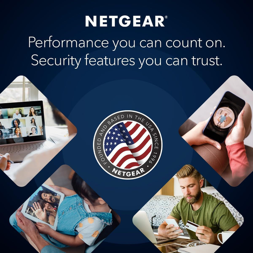 NETGEAR Nighthawk Dual-Band WiFi 7 Router (RS90) – Security Features ...