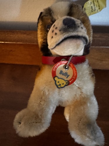 Steiff Bully The Bulldog — Name tag And Button Intact | eBay