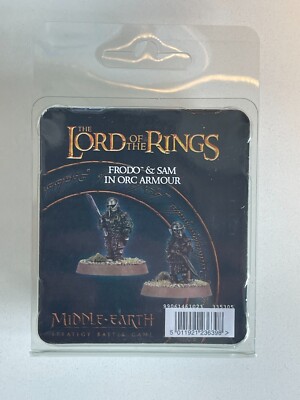 Frodo & Sam in Orc Armour OOP Metal | Lord of the Rings LoTR Games ...