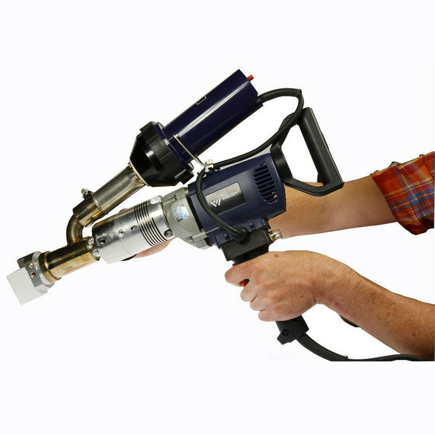 WELDY Handheld Plastic Extrusion Welding Machine kit Hot Air Plastic ...