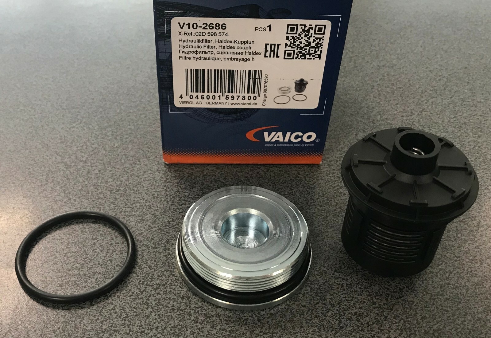 VW Audi a3 SEAT SKODA 4x4 QUATTRO Octavia Altea HALDEX OIL FILTER ...