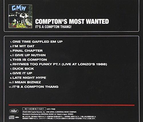 It's a Compton Thang by Compton's Most Wanted (CD, 2016) for sale ...