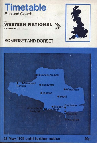 Western National timetable book - 1978 | eBay UK