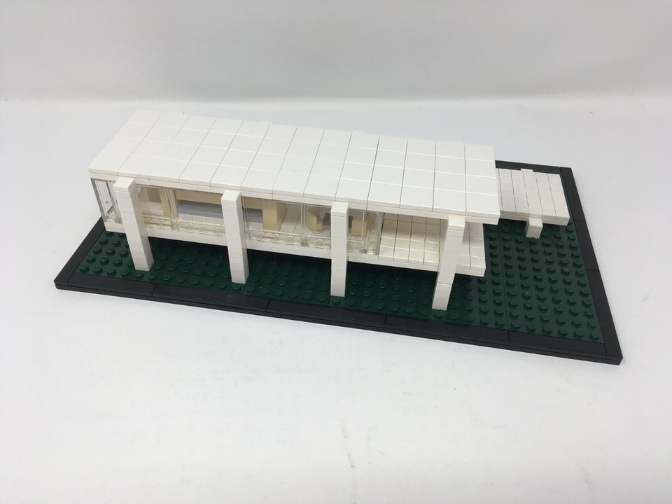 Complete Lego 21009 Farnsworth House with manual architecture Plano, IL ...