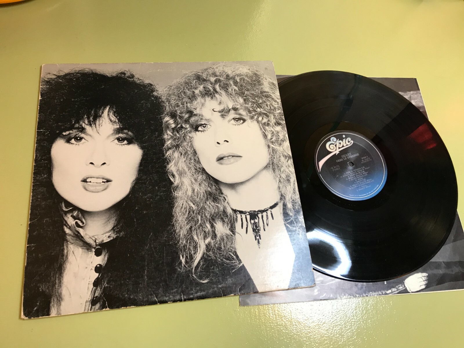 Heart Bebe Le Strange LP Epic original 1980 w/lyrics rare vinyl rock ...