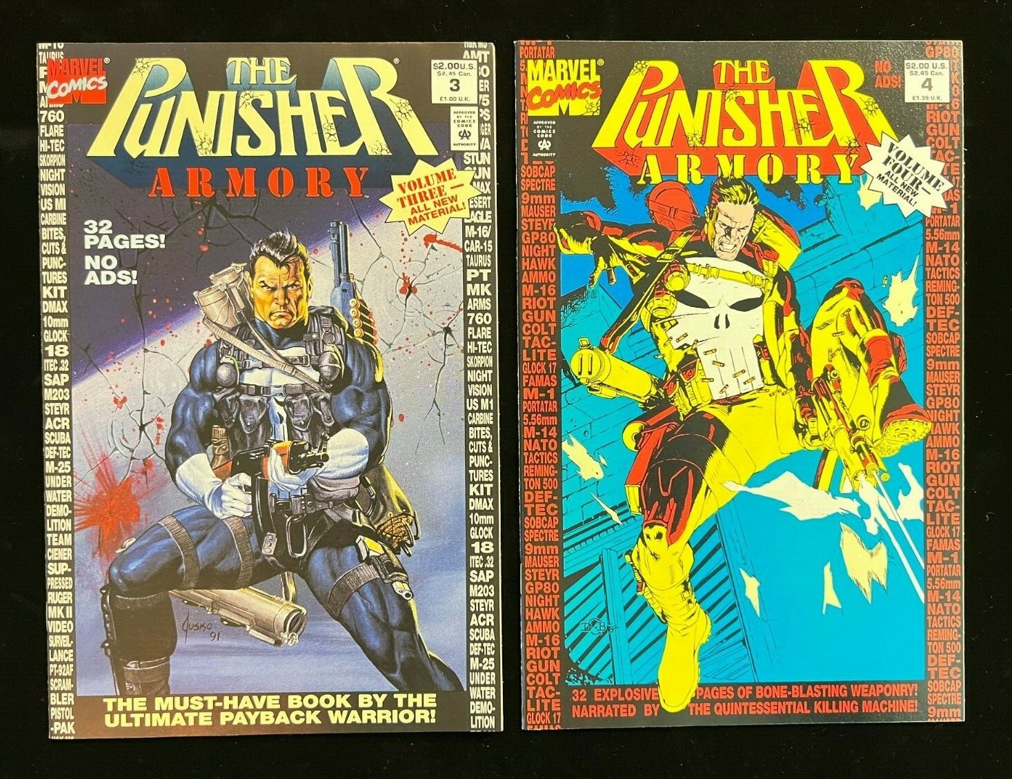 The Punisher: Armory #3-#4 (Marvel Comics, 1992) - CS6844-LB8 | eBay