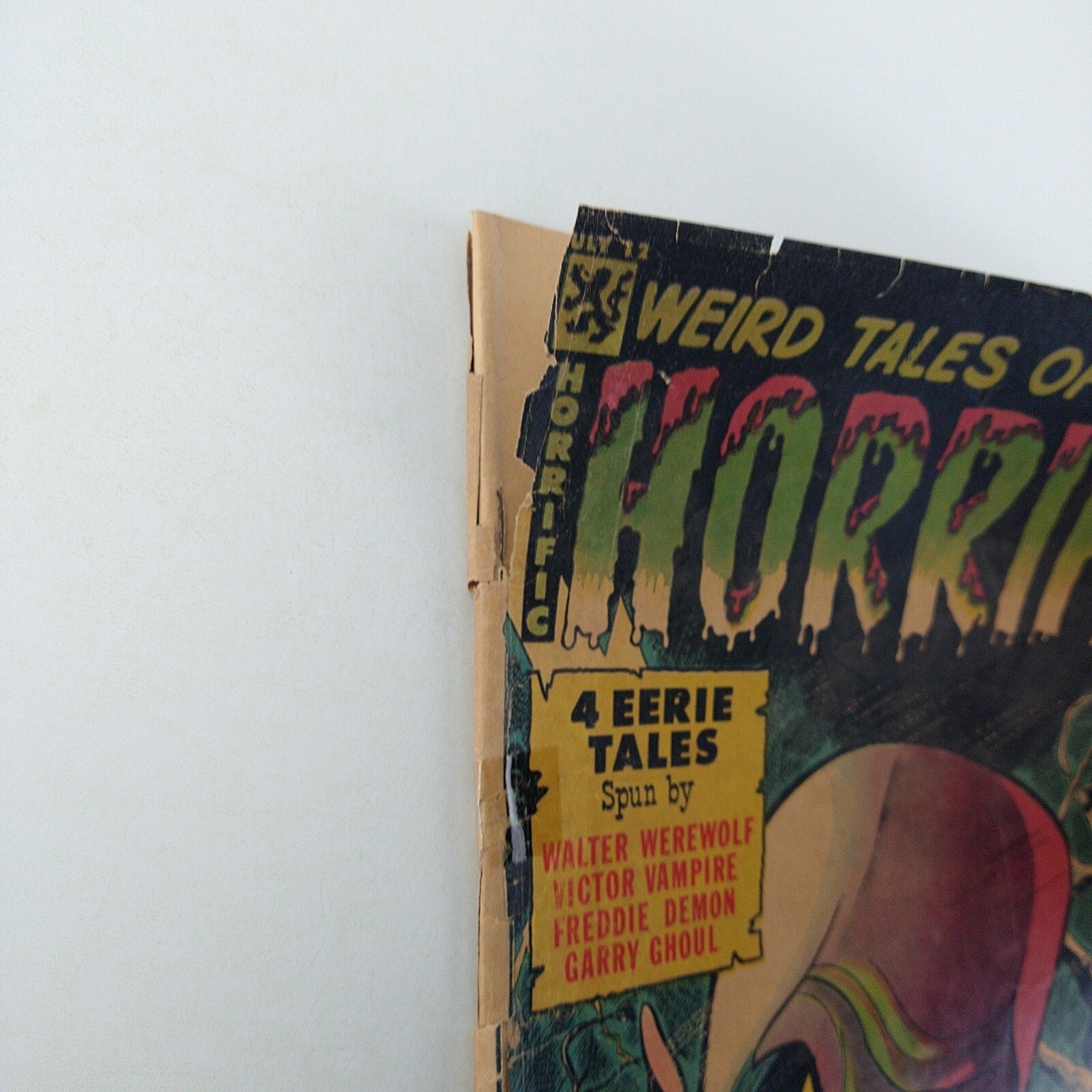 Horrific #12 Weird Tales of Terror (1954) Pre-Code Golden Age Horror ...