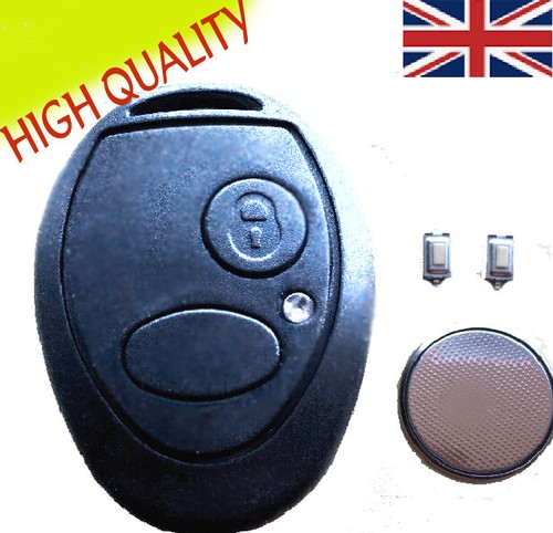 Land Rover Discovery 2 TD5 2 Button Remote Key Fob Case FULL Repair Kit ...