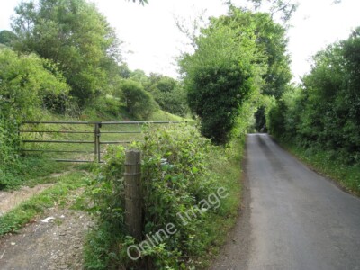 Photo 6x4 Track and Lowslip Hill Church Hougham c2010 | eBay UK