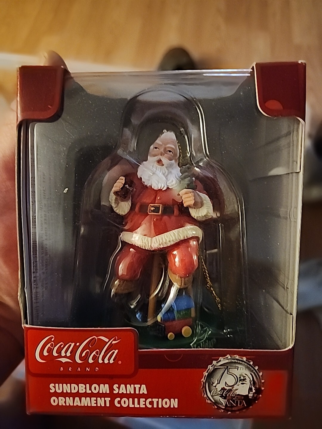 Coca-Cola Santa Ornament Sundblom Collection Christmas Holiday 75th ...