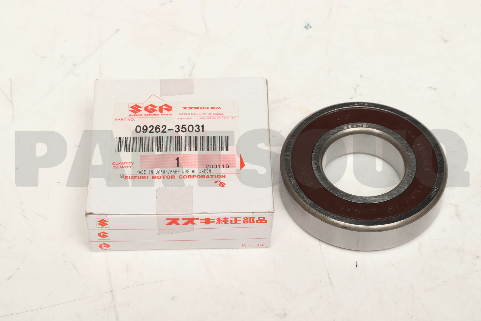 0926235031 Genuine Suzuki BEARING 09262-35031 | eBay