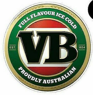 1 x VB Beer Can Sticker Bar Fridge Car sticker Bumper Sticker | eBay