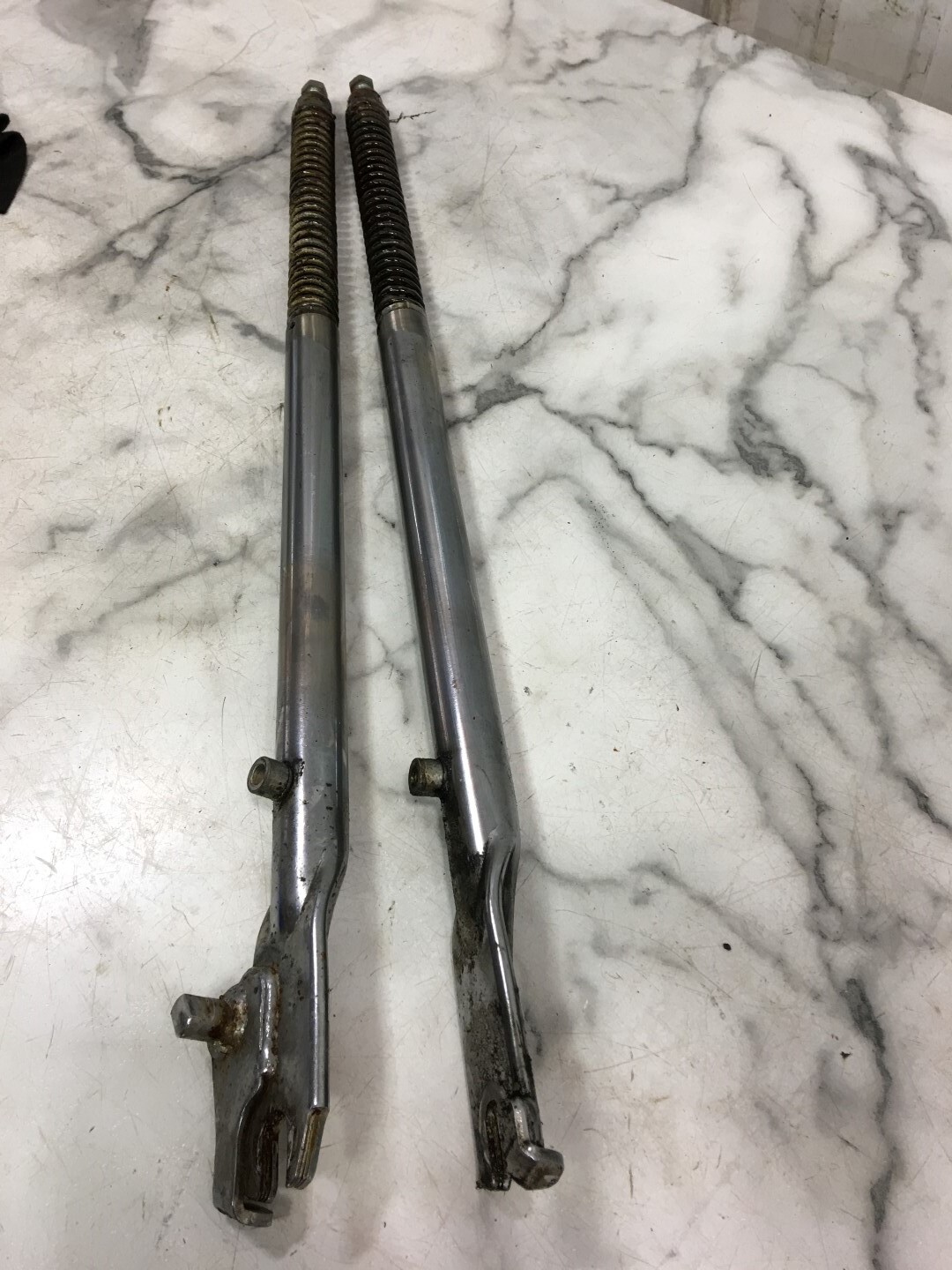 78 Honda PA 50 PA50 I Hobbit front fork forks shocks Springs | eBay