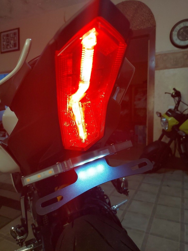 LED Turn Signal Light Tail Tidy License Plate Holder For YAMAHA YZF R7 ...